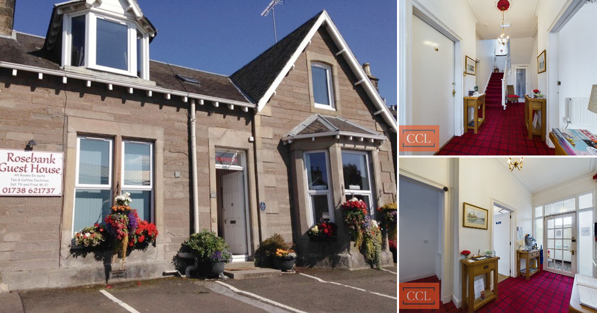 12 bed guest house for sale in Dunkeld Road, Perth | CCL