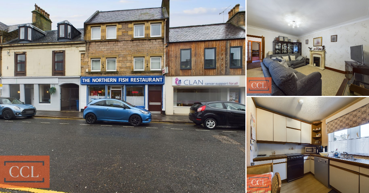 3 bed property for sale in High Street, Elgin, Moray | CCL