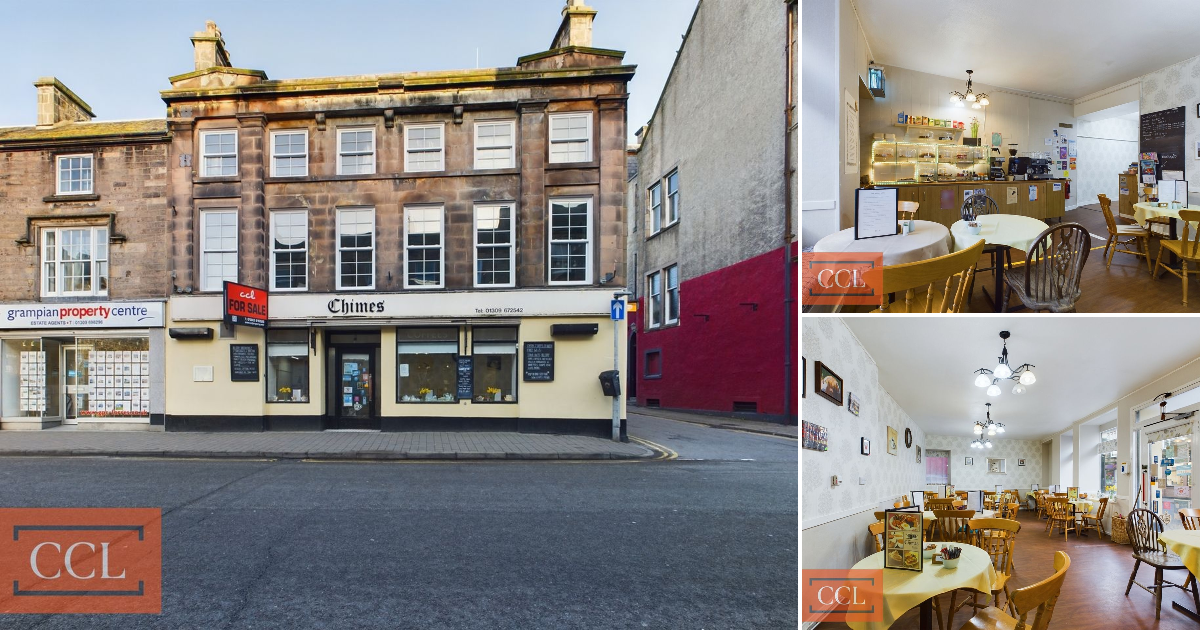 Cafe for sale in High Street, Forres, Moray | CCL