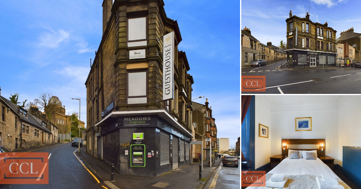 12 bed guest house for sale in West Brae, Paisley, Renfrewshire | CCL